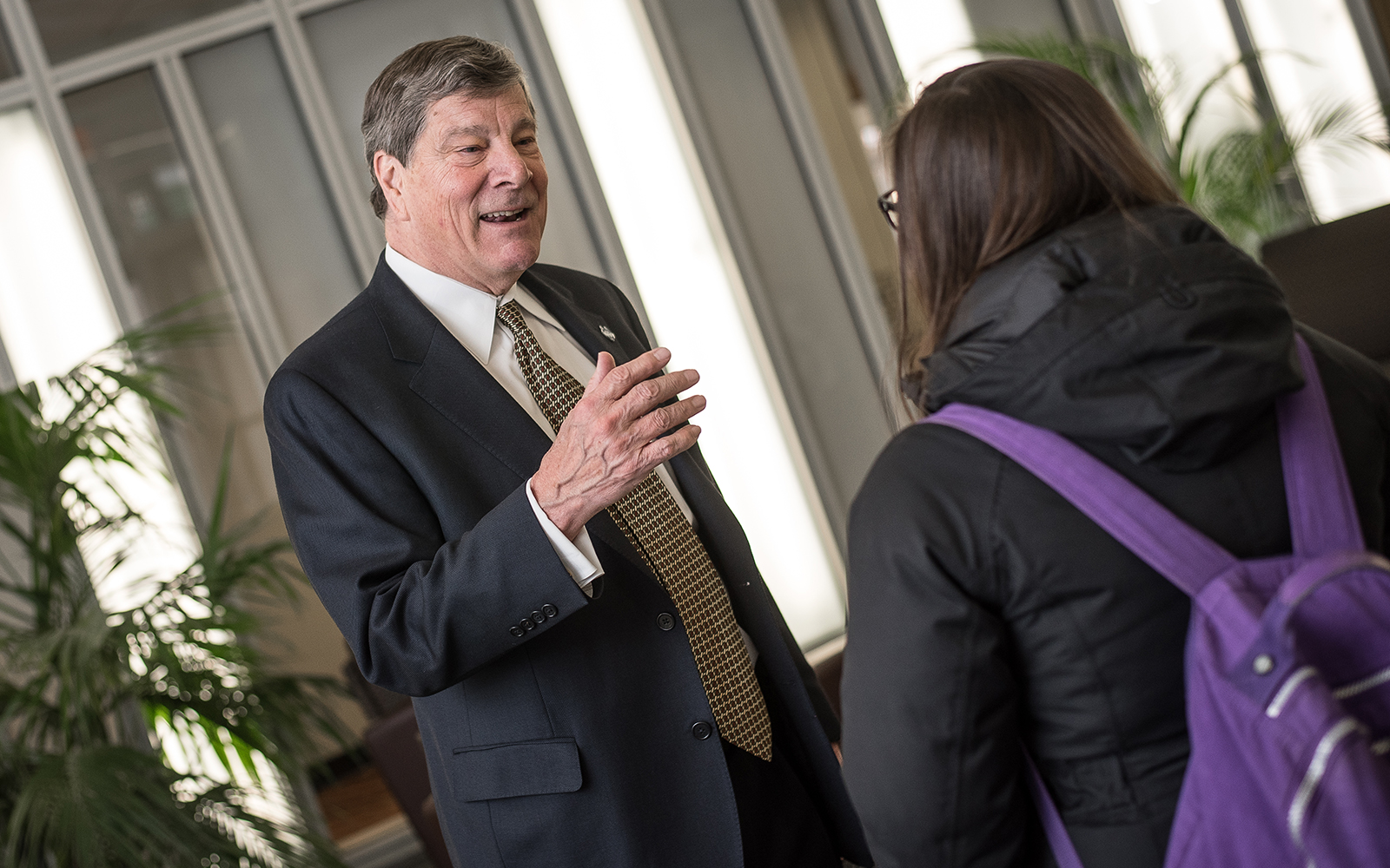 Donuts with the Dean | School of Business | University of Connecticut